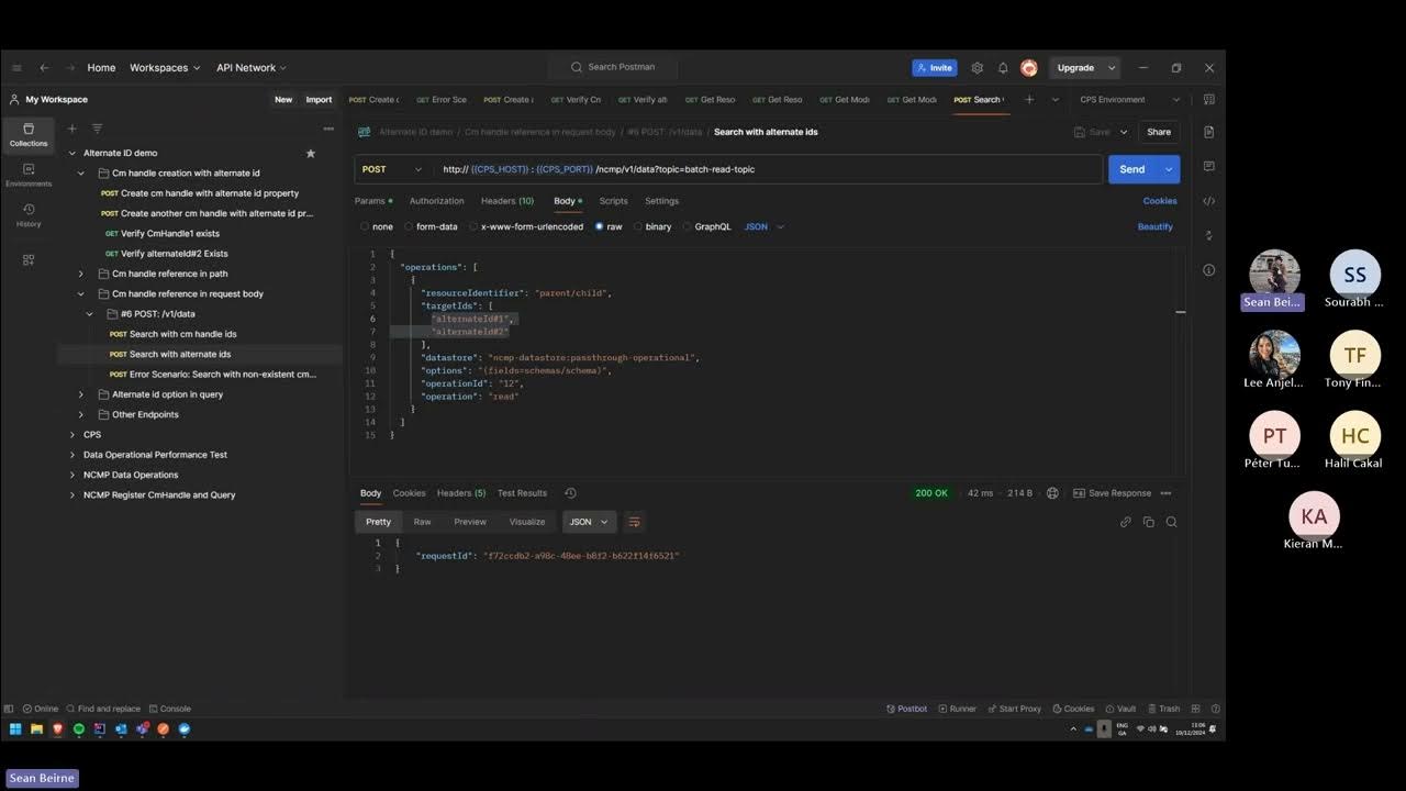 Use of alternate ID on NCMP interfaces Demo - YouTube