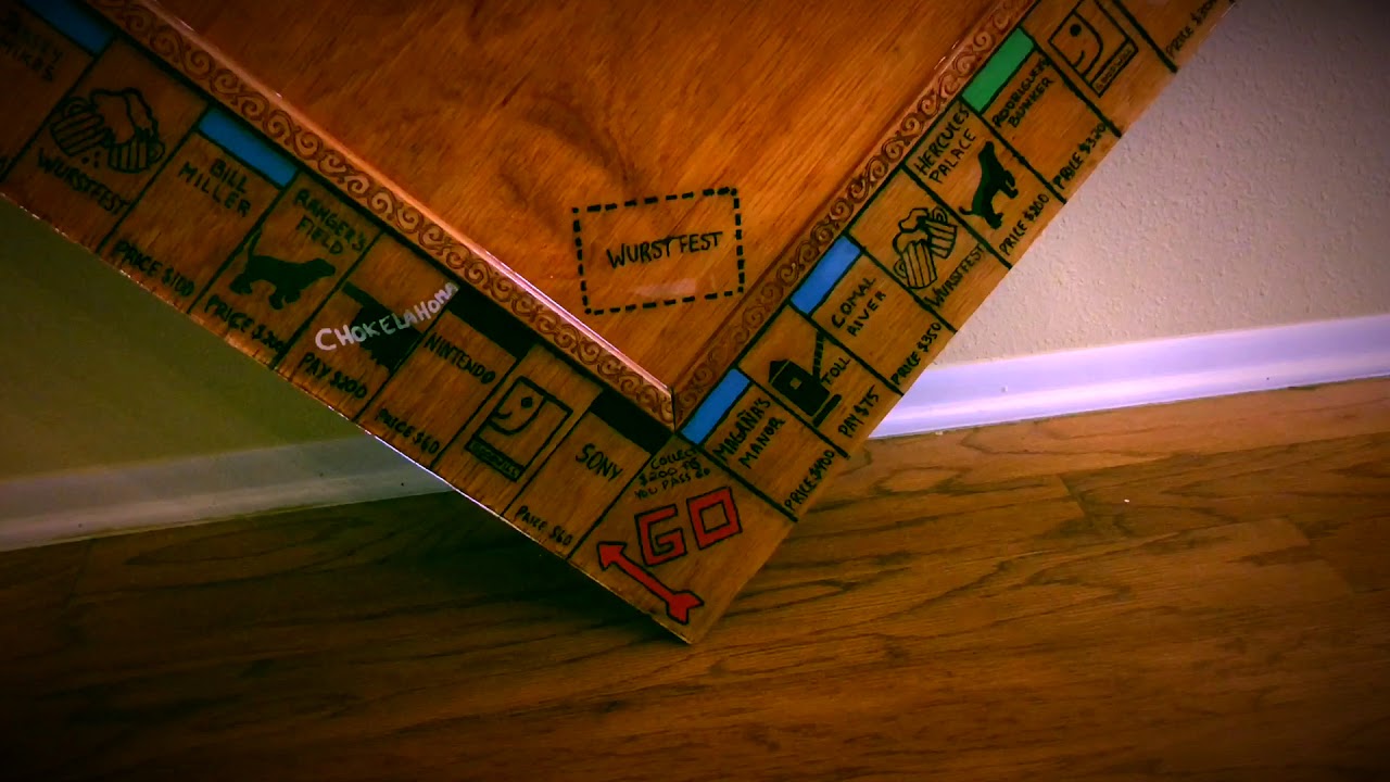 Custom Monopoly Board YouTube Custom Monopoly Board YouTube
