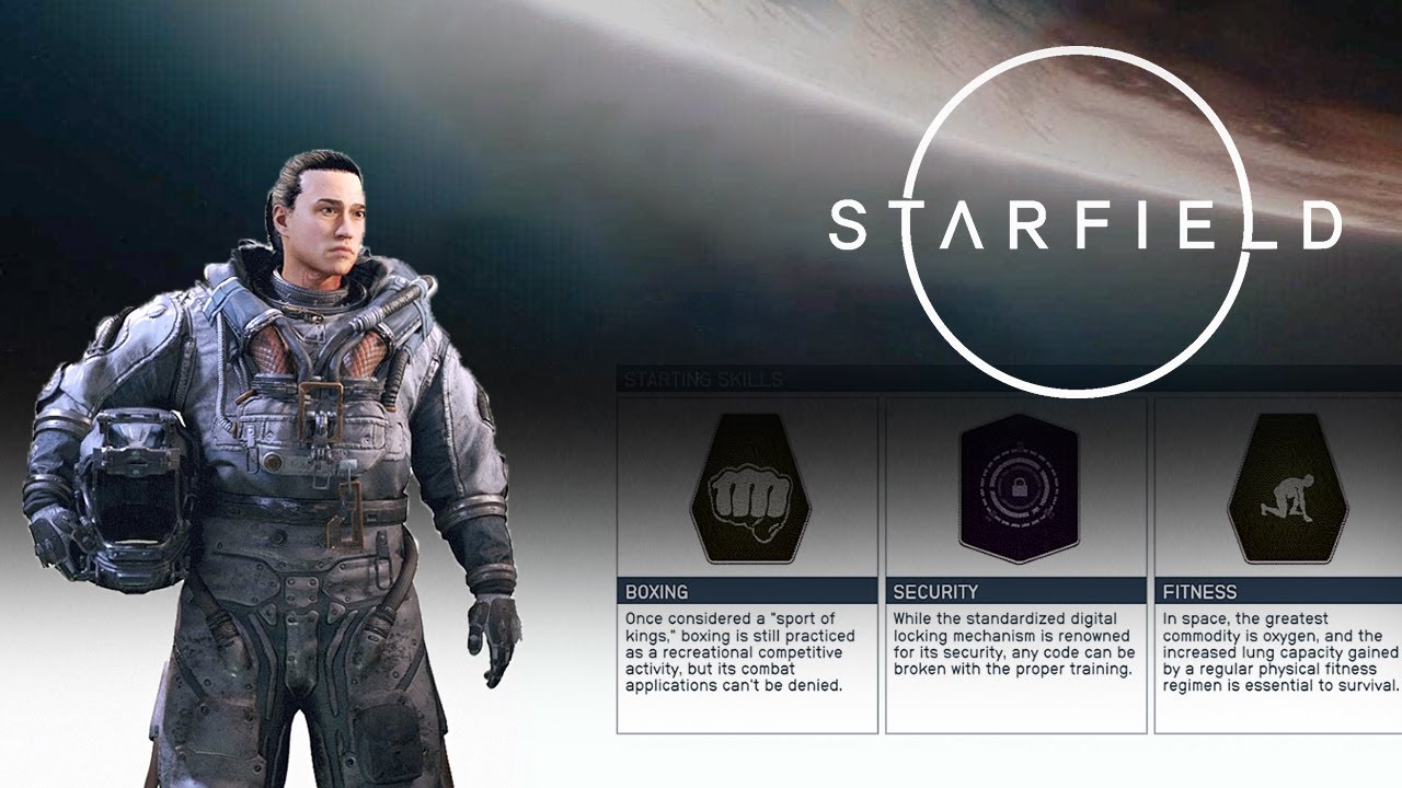 starfield release - in depth character creation all the features ...