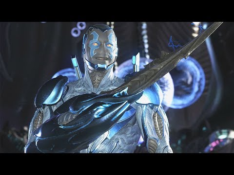Injustice 2: Blue Beetle Vs All Characters | All Intro/Interaction Dialogues & Clash Quotes