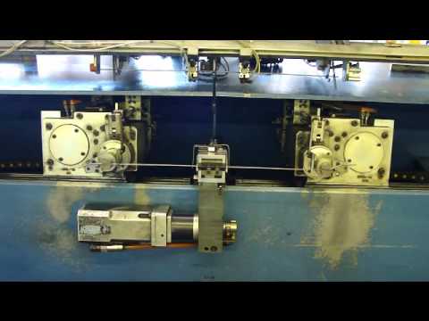 Online Auction PAVE Micro 8 CNC Wire Bending Machine - YouTube