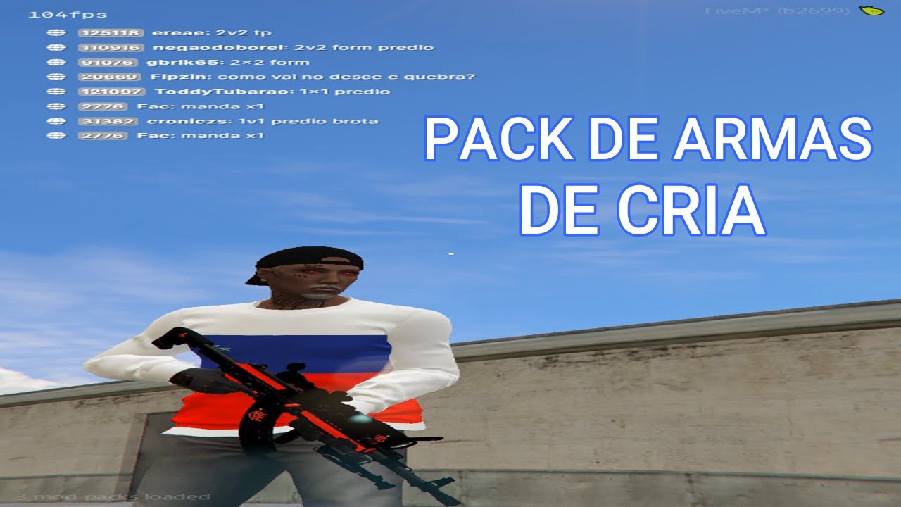 AS MELHORES SKINS DE ARMA PARA O FIVEM ( atualizadas ) GTA RP - YouTube