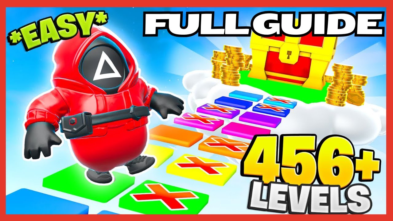 Fall Guys Glass Bridge Obby Squid Game - Full Guide #fallguys #fortnite ...