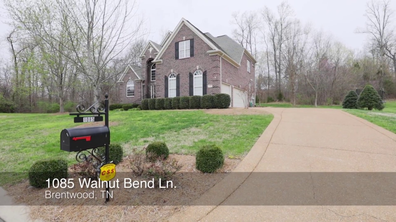1085 Walnut Bend Ln, Brentwood TN - YouTube