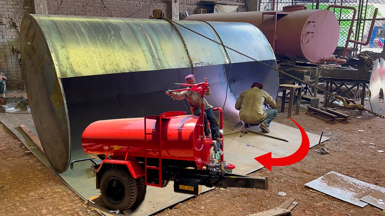 Amazing Process of Making A Tractor Water Tank in Factory ...