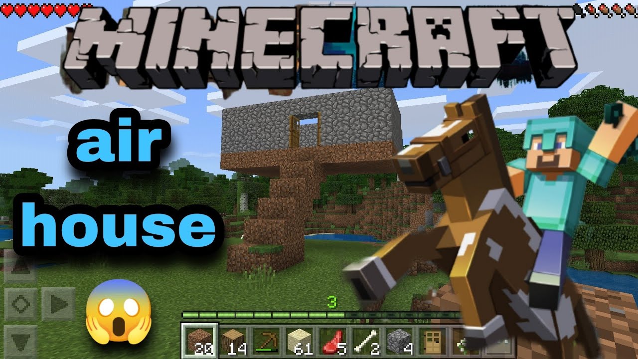 Minecraft game play Minecraft gameplay air house part 3 | gaming ...