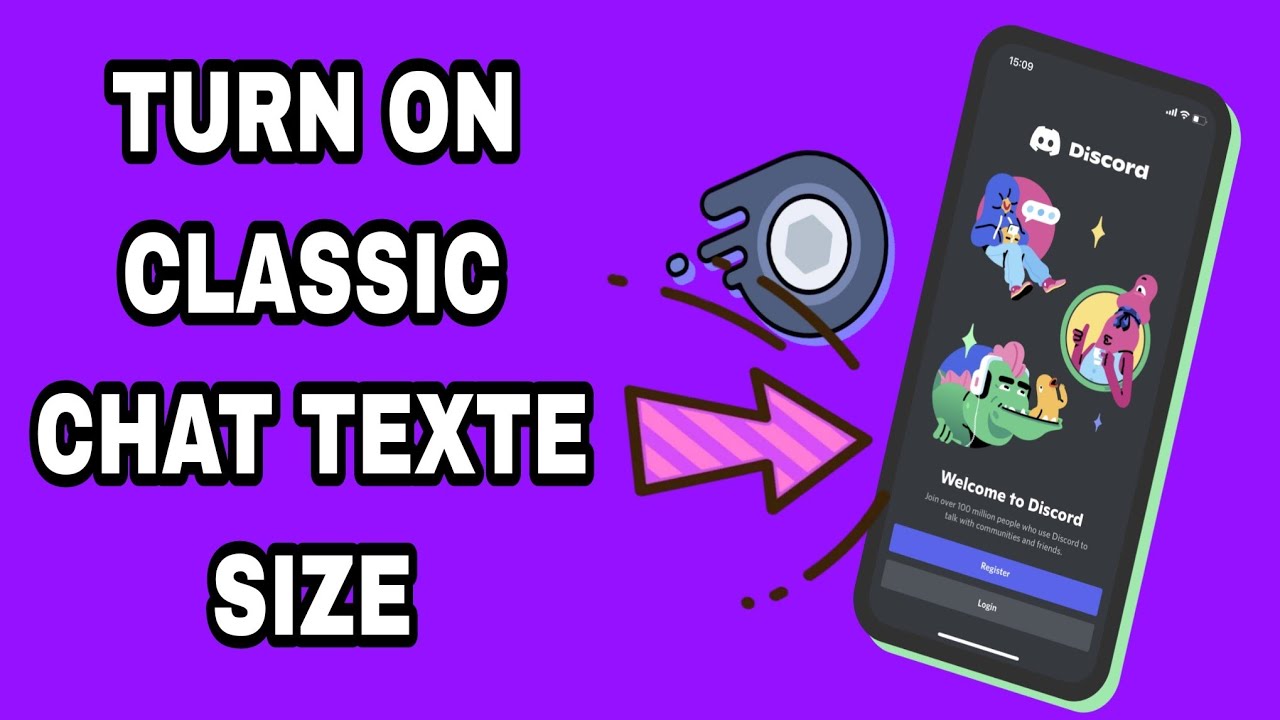 How To Turn On Classic Chat Text Size On Discord App - YouTube