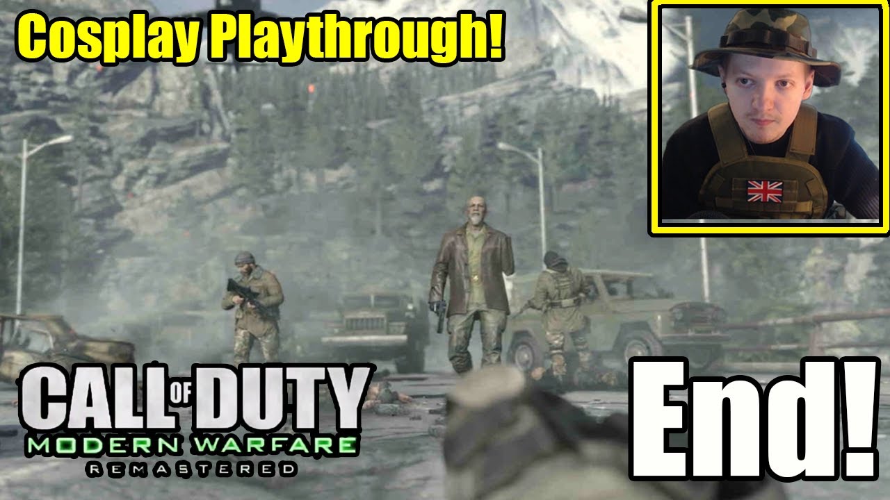One Of The Saddest Endings Ever- COD Modern Warfare Remastered Ending ...