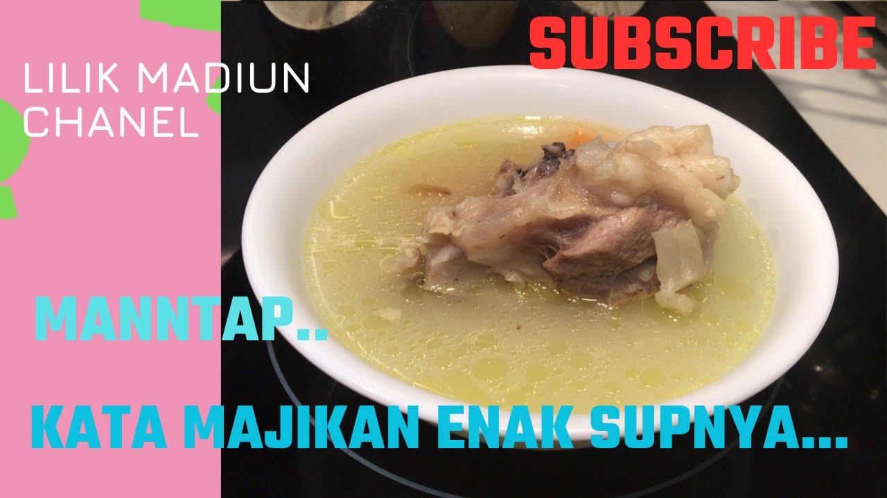 CARA MEREBUS SOP BUNGA TERATAI (HOW TO BOIL LOTUS FLOWER SOUP) - YouTube