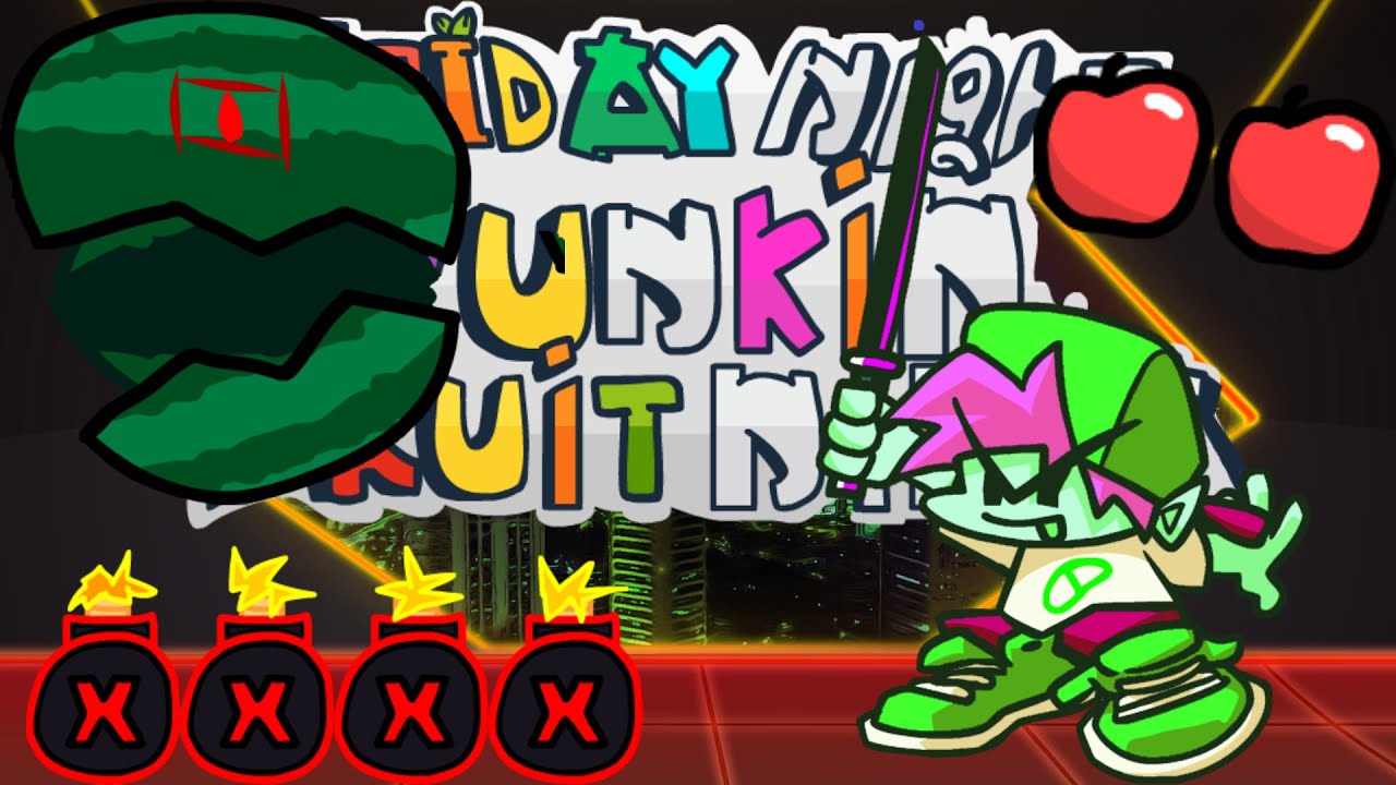 FNF: FRIDAY NIGHT FUNKIN VS FRUIT NINJA V2.0 | RESTORED | [FNFMODS/HARD ...