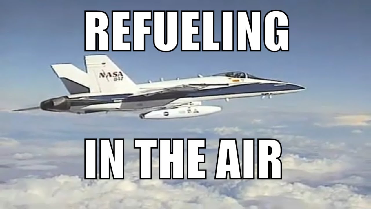 FA 18 Automated Aerial Refueling 🛩 - YouTube