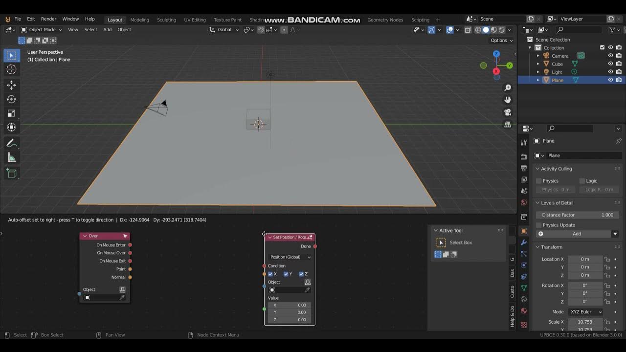 [UPBGE 3.0]Logic Node Editor (Mouse Cursor) - YouTube