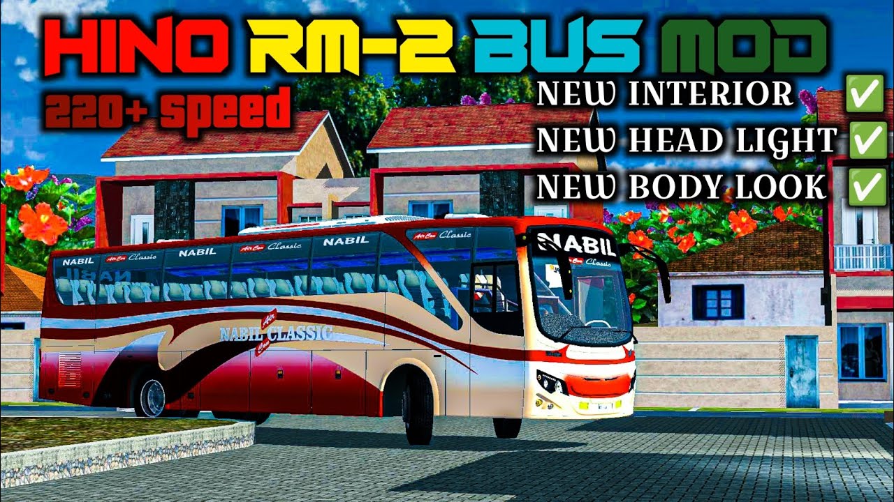 Hino Rm2 Bus Mod Review.Hino Rm2 2023.Bangladeshi Bus Mod.#bus ...