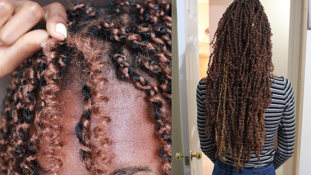 Long MINI SPRING/PASSION TWISTS - YouTube
