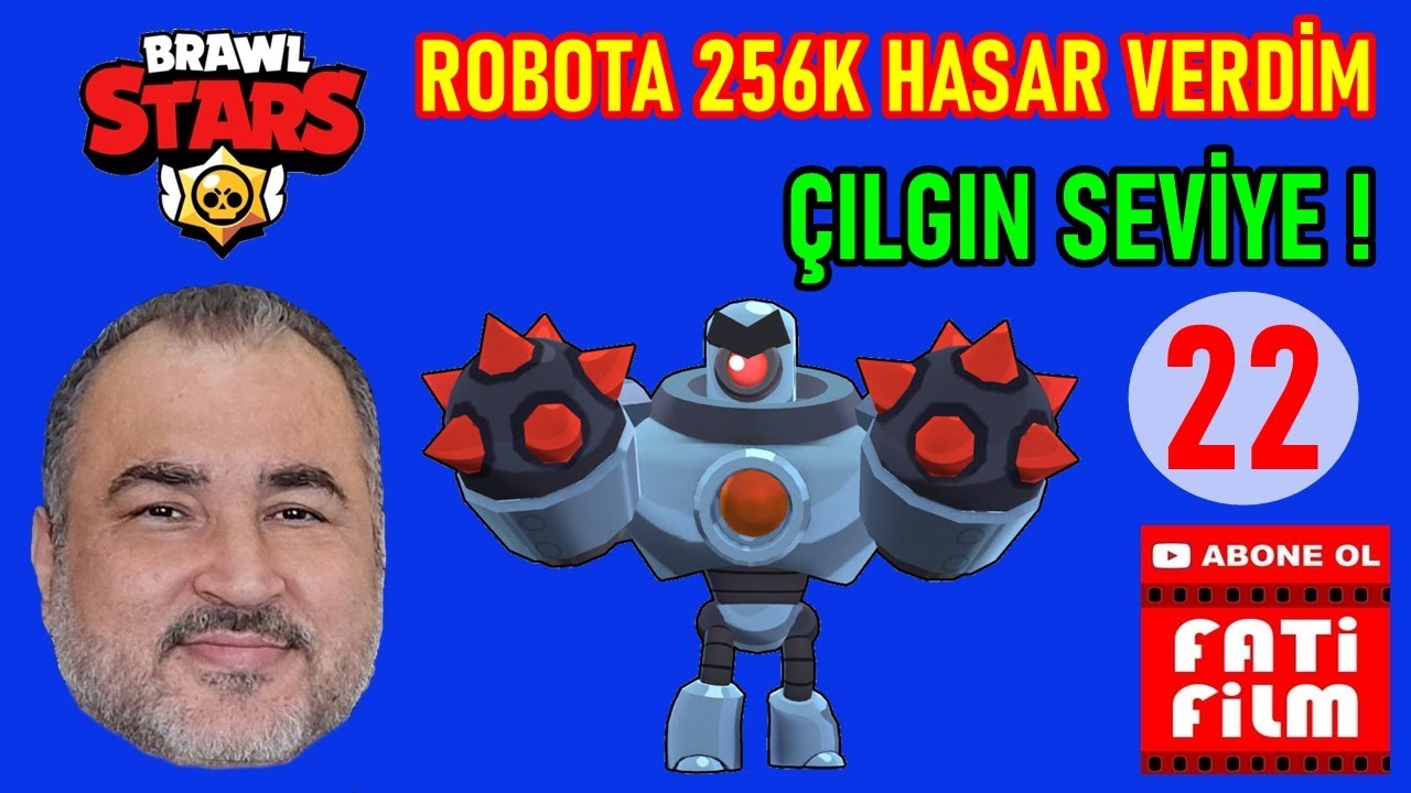 OĞLUMLA ROBOTU KESTİK ÇILGIN SEVİYEYE ULAŞTIK Brawl Stars - YouTube