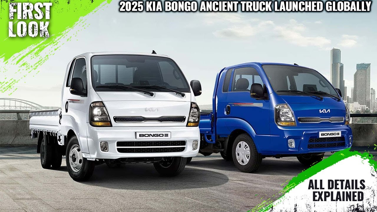 2025 Kia Bongo Mini Truck Launched - Rival Suzuki Super Carry - Full ...
