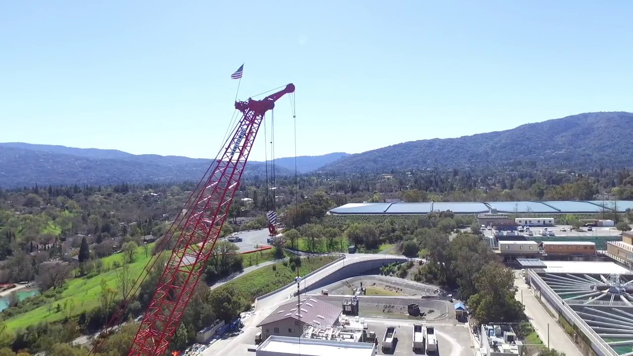 Rinconada Water Treatment Plant- DJI Phantom 3 Standard Edition - YouTube
