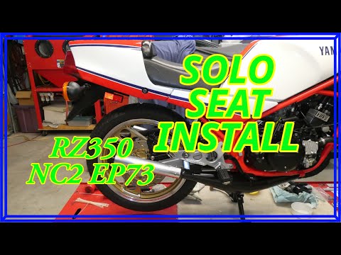 RZ350 NC2 EP73 SOLO COWL INSTALL - DON’T LIKE THESE THINGS