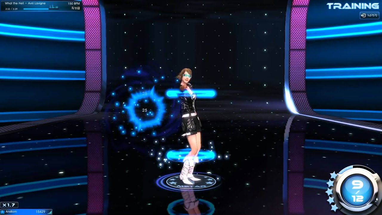 Nurien Mstar Gameplay Korea - what the hell (EX 99% ) - YouTube