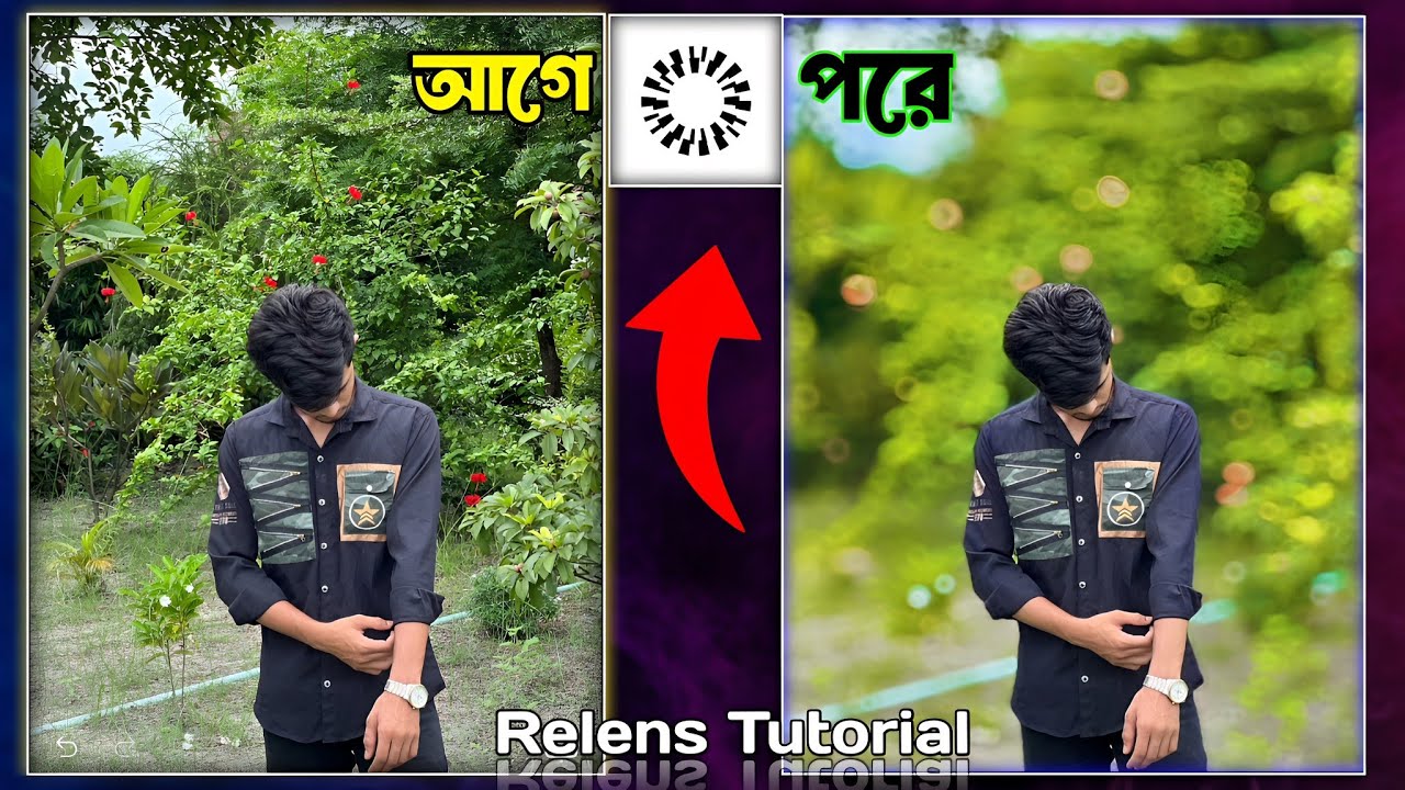Relans Photo Editing | How To Click DSLR Camera | How To Blur Mobile ...