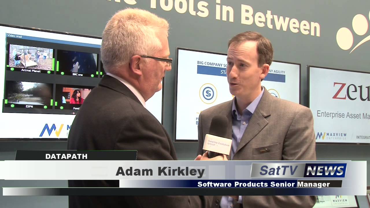 SatTV talks to Adam Kirkley of DATAPATH - YouTube