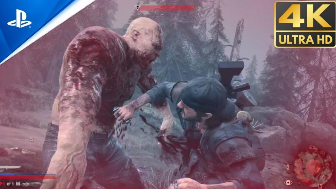 ZOMBIE BOSS FIGHT IN DAYS GONE - GAMEPLAY - YouTube