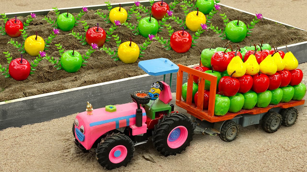 Top diy tractor making mini Amusement Park Construction | DIY mini Play ...