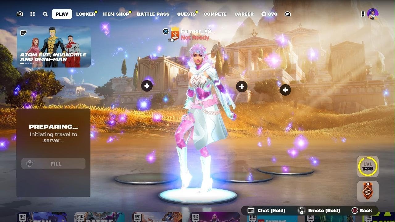 Fortnite Artemis Elysian Skin - YouTube