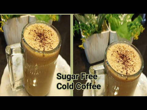Amazing+Healthy Low Calorie Sugar Free Cold Coffee Recipe| Cold Coffee ...