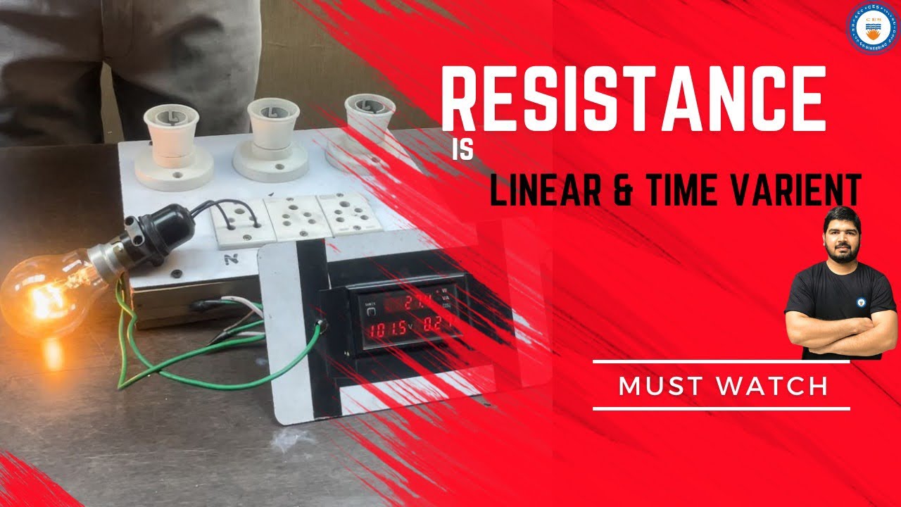 Resistance is Linear and Time Variant - YouTube