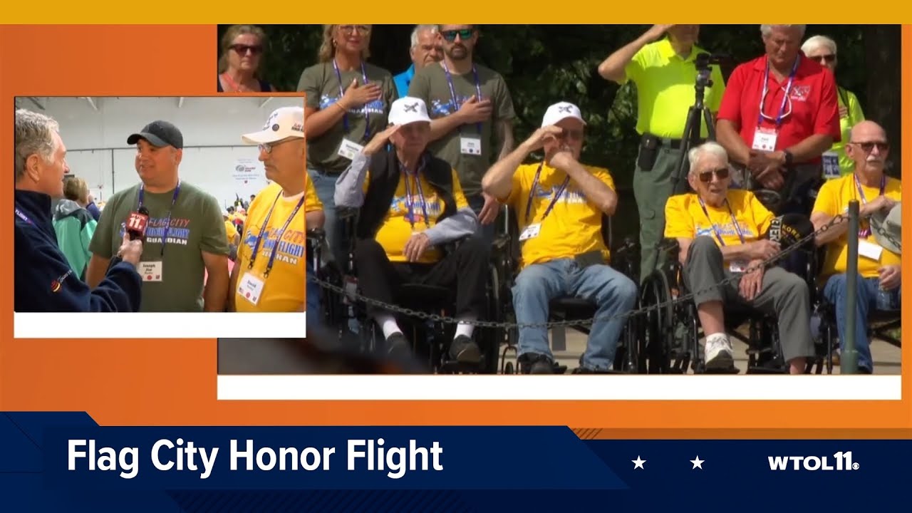 Take off just hours away | Flag City Honor Flight - YouTube