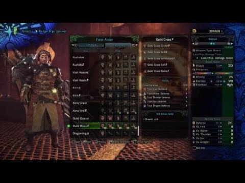 Monster Hunter: World Guild - Cross Set - YouTube