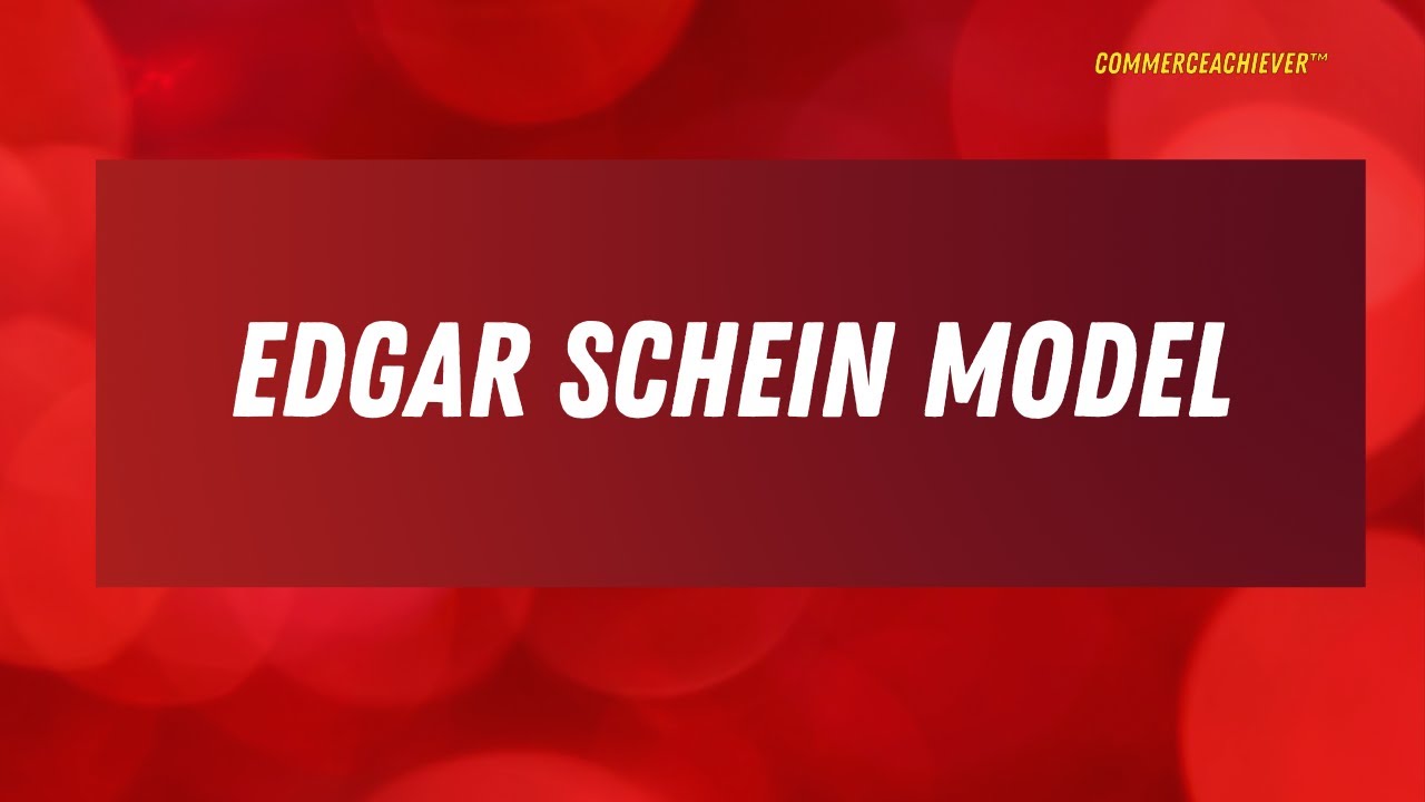 Edgar Schein Model - YouTube