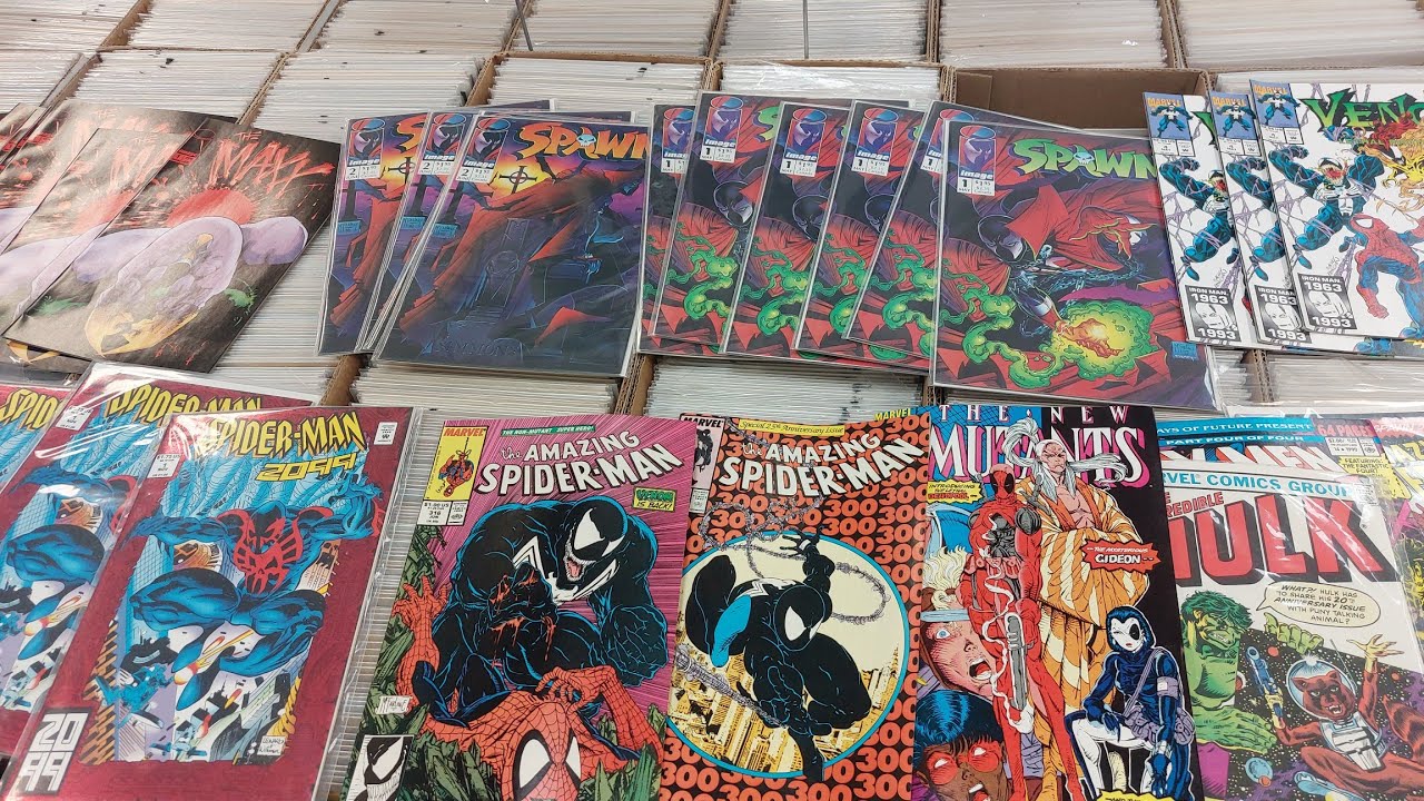 HUGE Comic Book Collection Over 2,000 Books! - YouTube