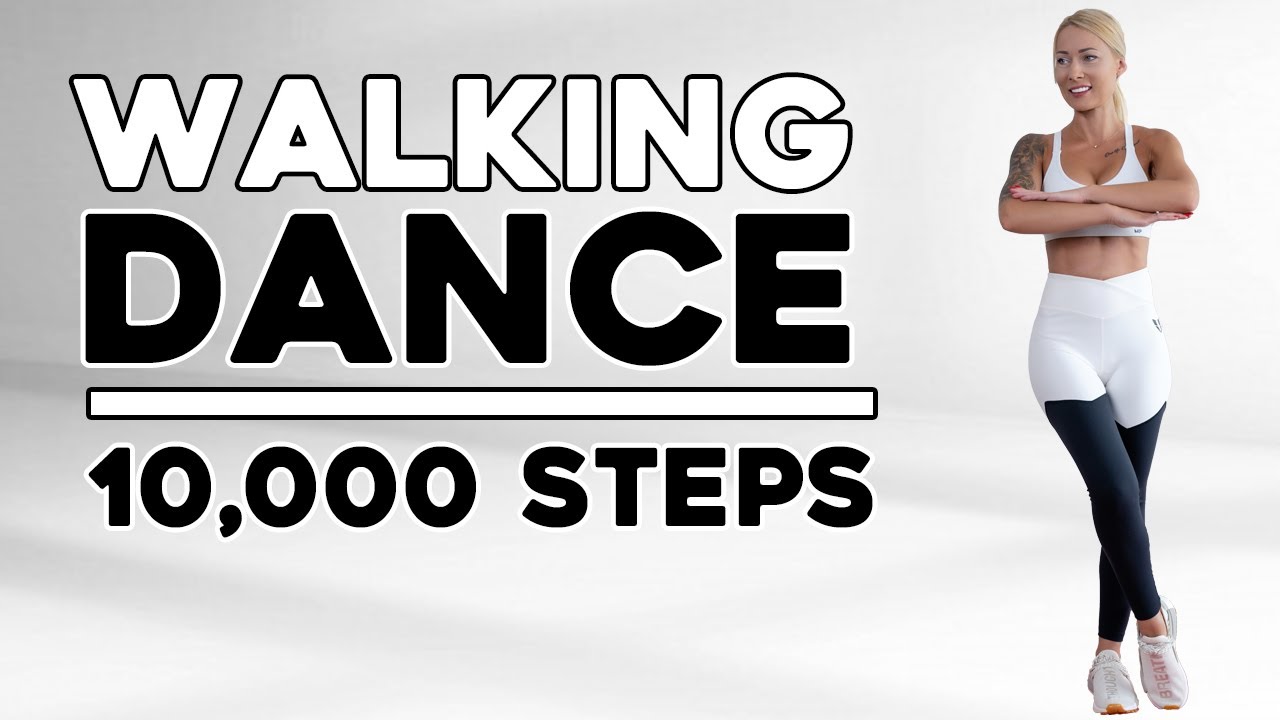 10000 STEPS IN 60 MIN - Walking Cardio Dance Workout to Burn Fat, Mood ...