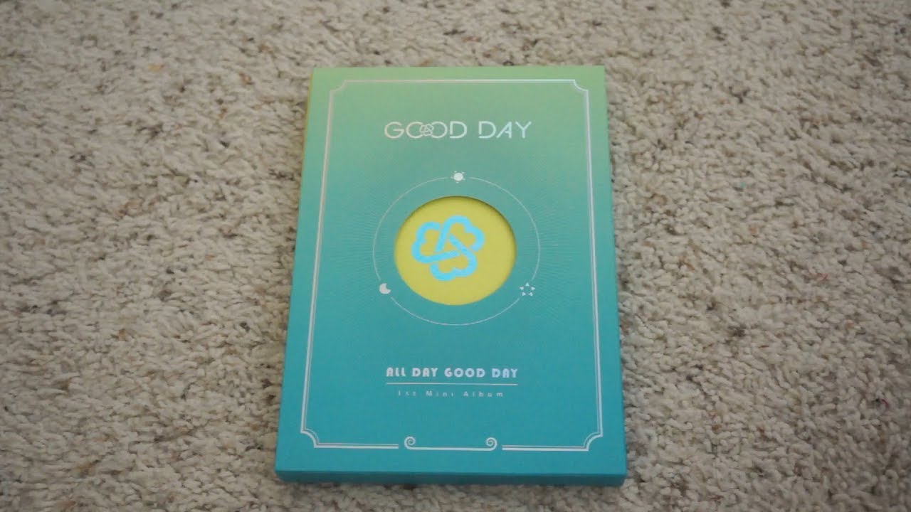 [UNBOXING] Good Day 굿데이 'All Day Good Day' Album - YouTube