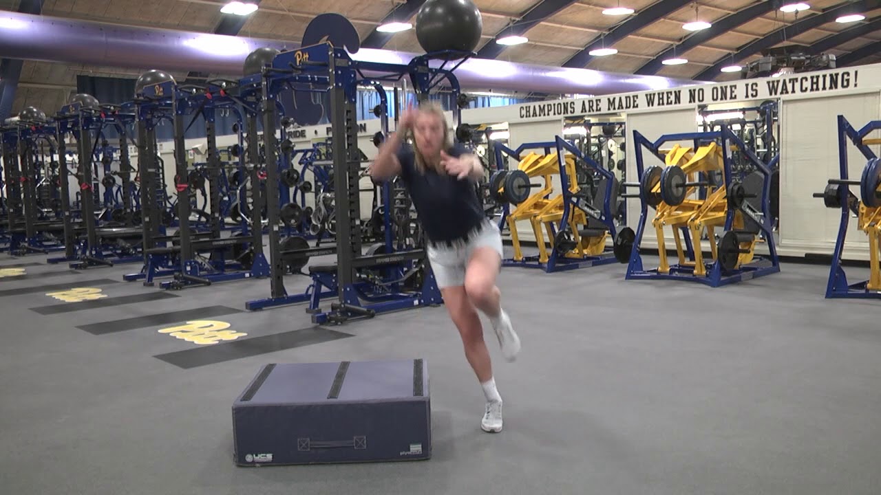 Lateral Box Hop with SL landing - YouTube