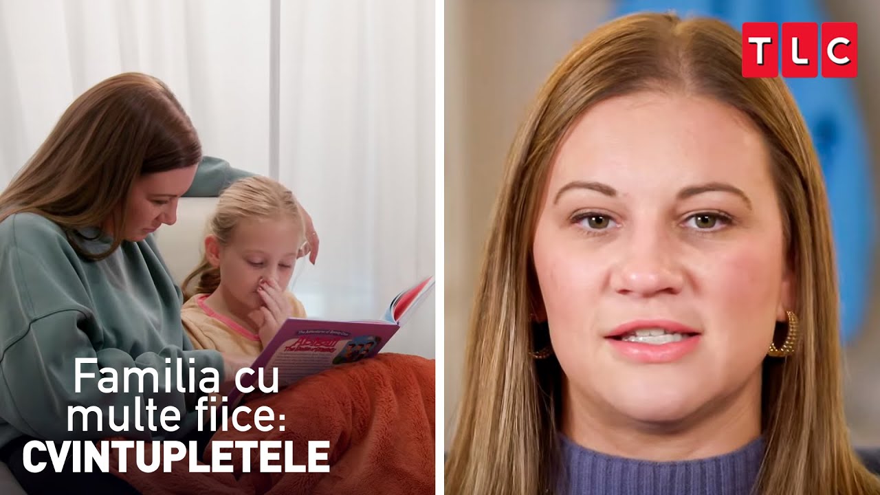 Ava se chinuie cu cititul | Familia cu multe fiice - YouTube