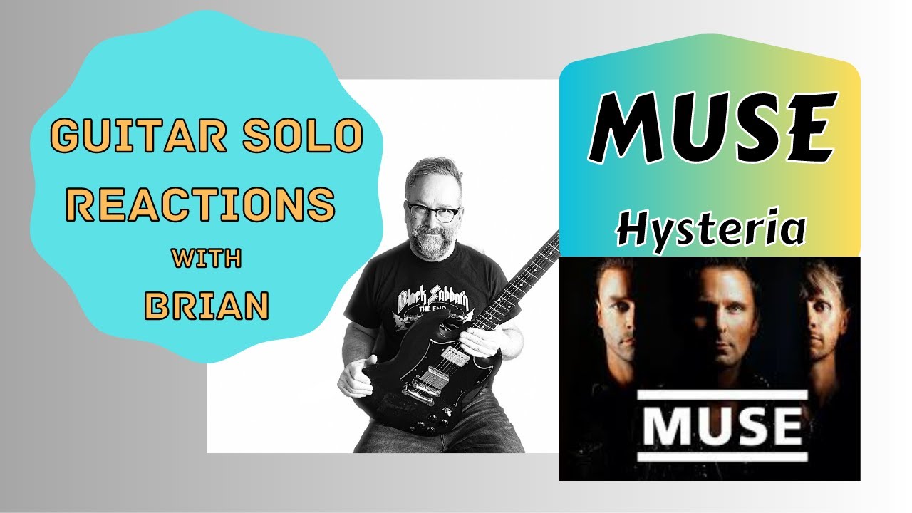 GUITAR SOLO REACTIONS ~ MUSE ~ Hysteria - YouTube