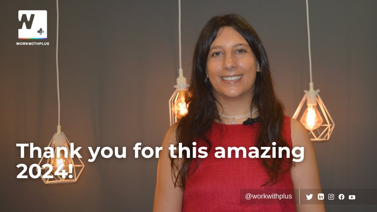 Gracias por este increíble 2024｜WorkWithPlus - YouTube