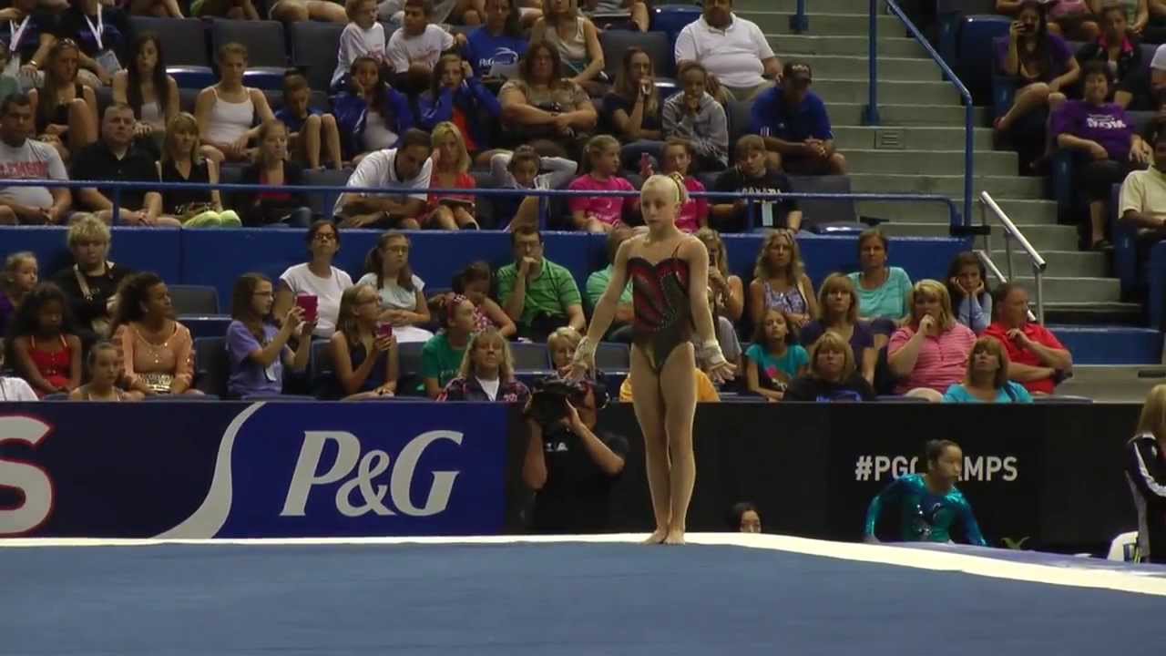 Bailie Key - Floor Exercise - 2013 P&G Championships - Day 2 - YouTube