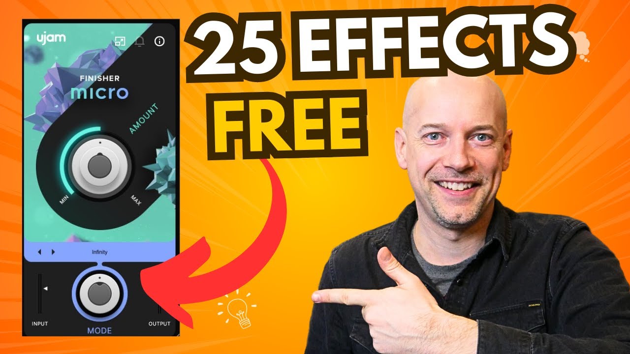 Special sounds with one know: ujam's Finisher Micro - YouTube