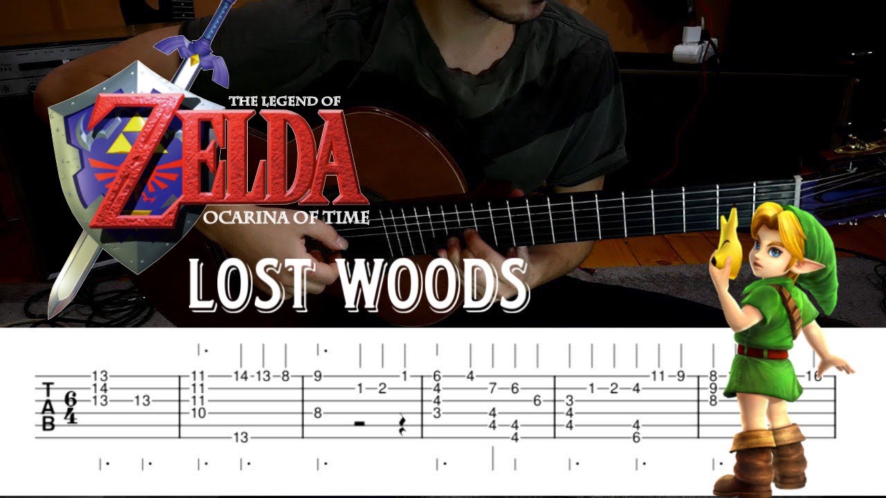 Lost Woods - The Legend of Zelda: Ocarina - Fingerstyle Guitar Cover ...