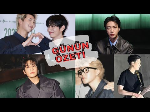 Yoongi geri döndü. Jungkook canlı yayın. Rm ve V nerde görüldü. Jin Gucci Milano defilesinde 