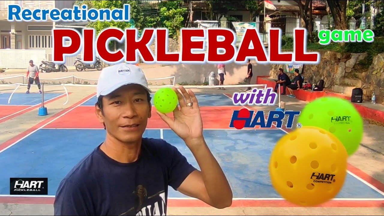 Stabil dan Kompetitif! Bermain Pickleball dengan Bola Hart COMPETITION ...