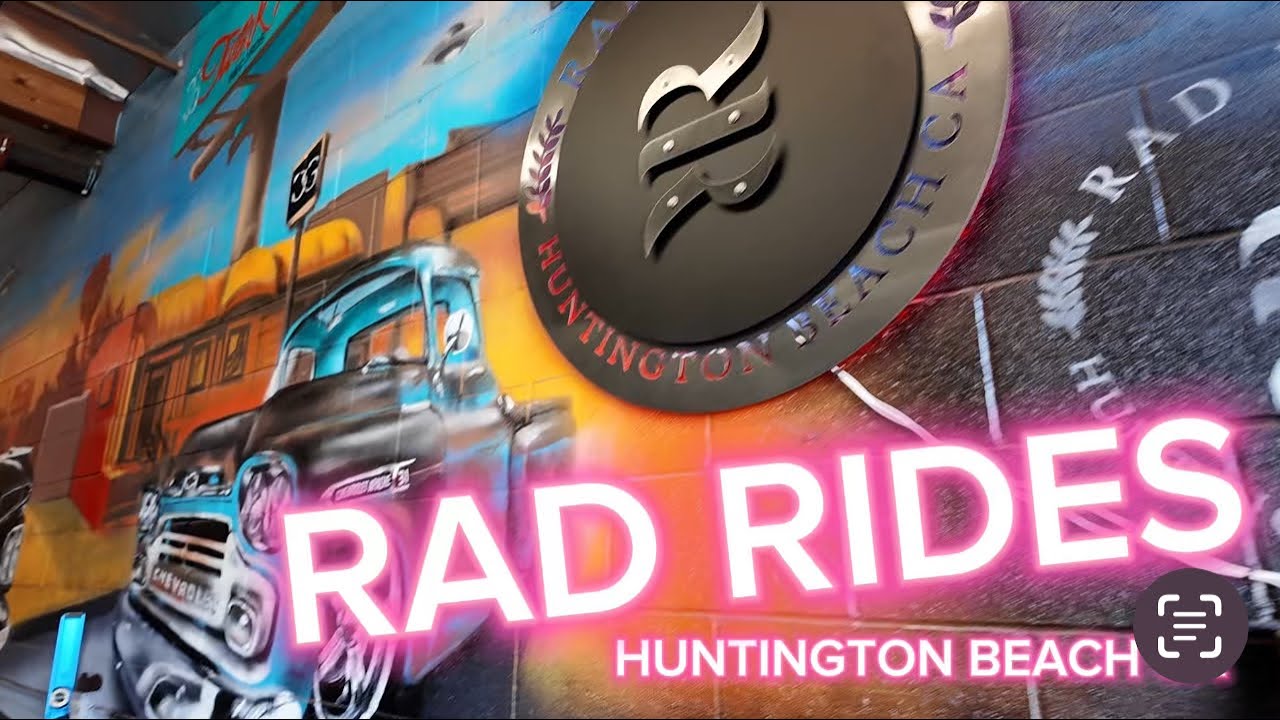 Took a little trip to Rad Rides today in H.B. - YouTube