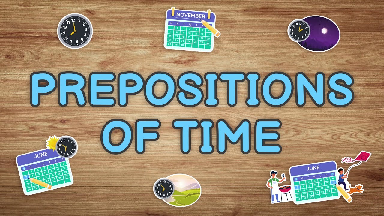 Prepositions of time - YouTube