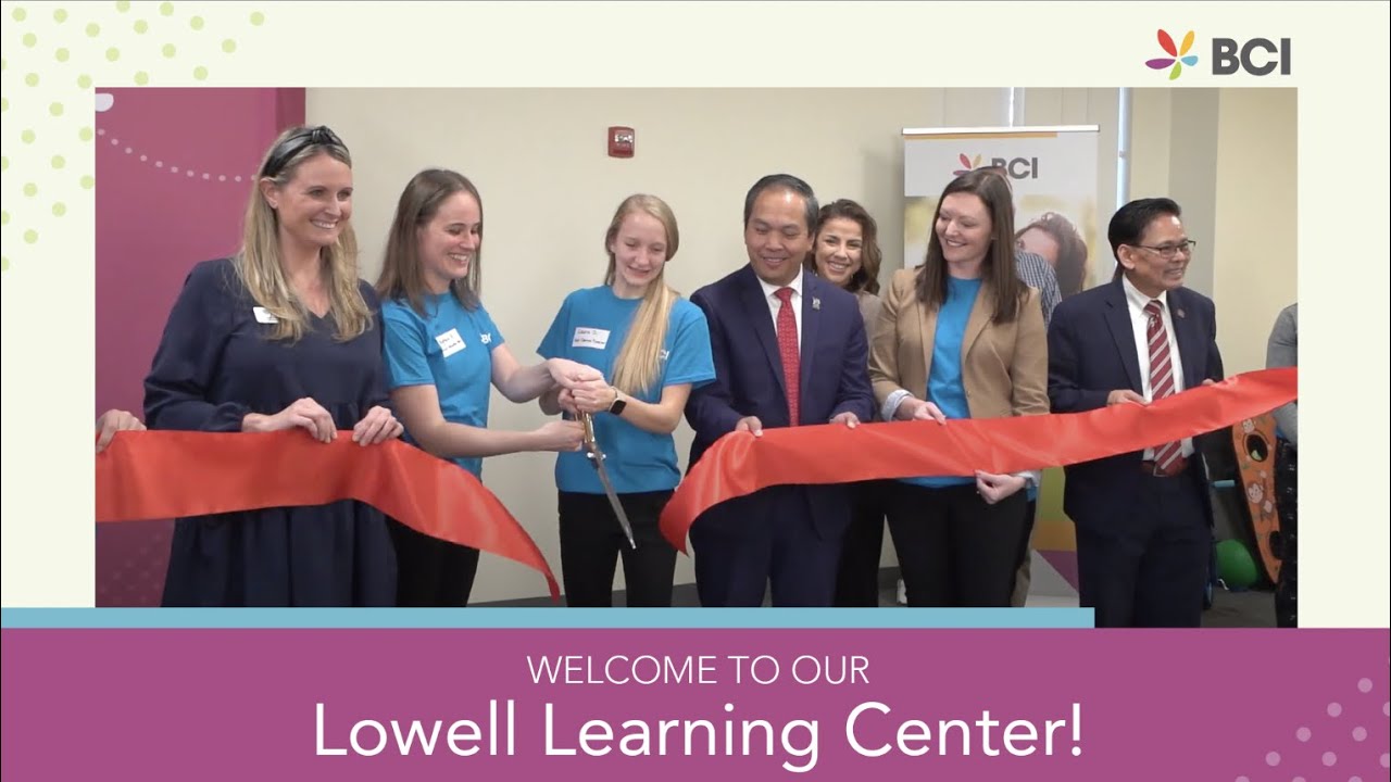 Lowell Learning Center Ribbon Cutting I BCI - YouTube