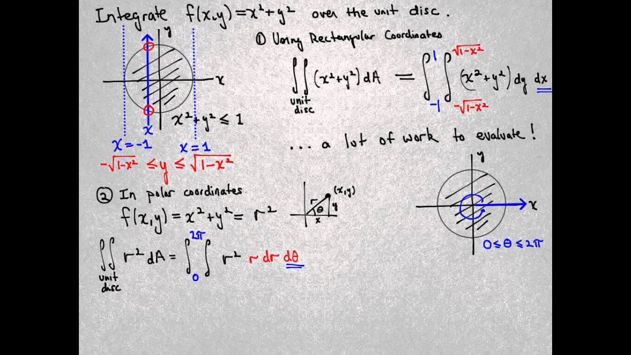 2b A Double Integral In Polar Coordinates YouTube 2b-a-double-integral-in-polar-coordinates-youtube