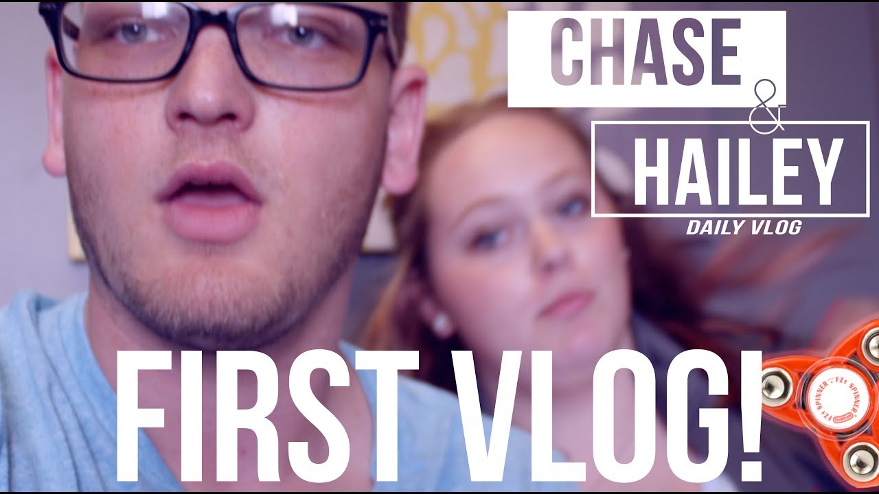 FIRST VLOG! | FIDGET SPINNER RELIEF | CHASE & HAILEY - YouTube